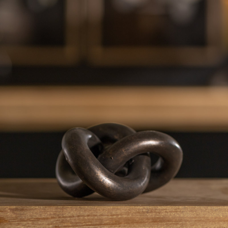 Wrought Studio™ Modern Knot Décor (Set of 4) | Wayfair